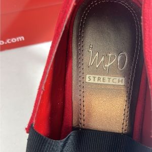 Impo | Shoes | Impo 75 Shoes Womans Red Pump Feels Like Suede Has Wide ...